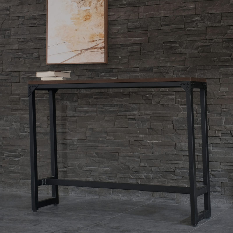 Minimalist Contemporary Industrial Bar/Cocktail Logan Table – Christies ...
